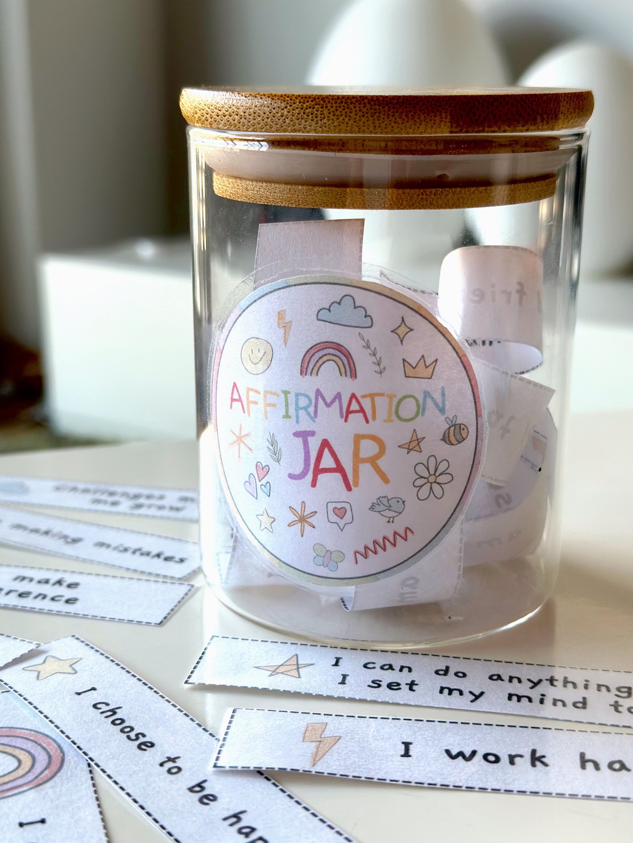 The Magic of Affirmation Jars: Empowering Kids with Positivity ...